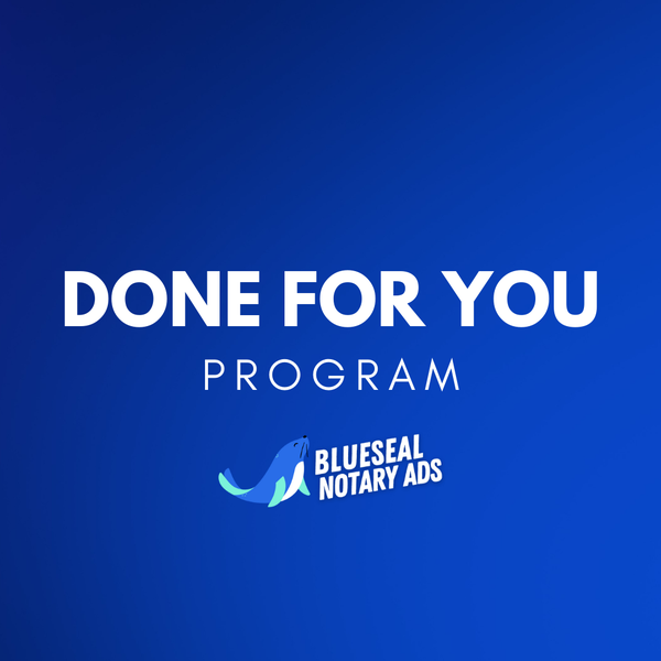 BlueSeal Notary Ads is a specialized advertising agency dedicated to ...