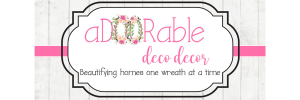 Christmas Through Winter Table Arrangement Tutorial - aDOORable Deco Decor