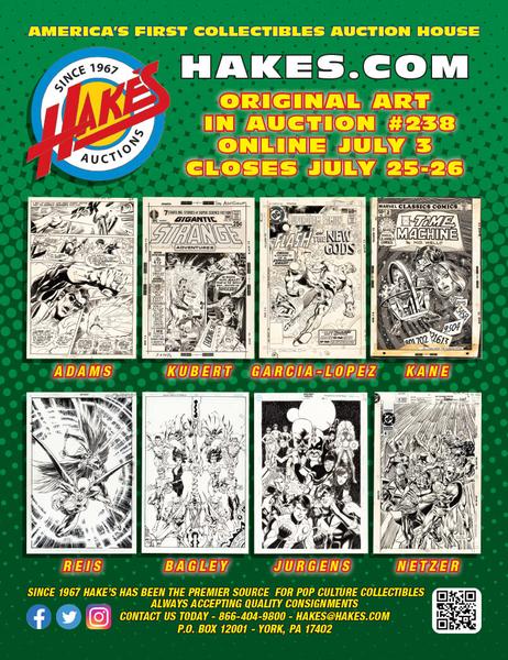 Original Comic Art In Hake's July Auction - 6/6/2023 10:37:00 AM - News ...